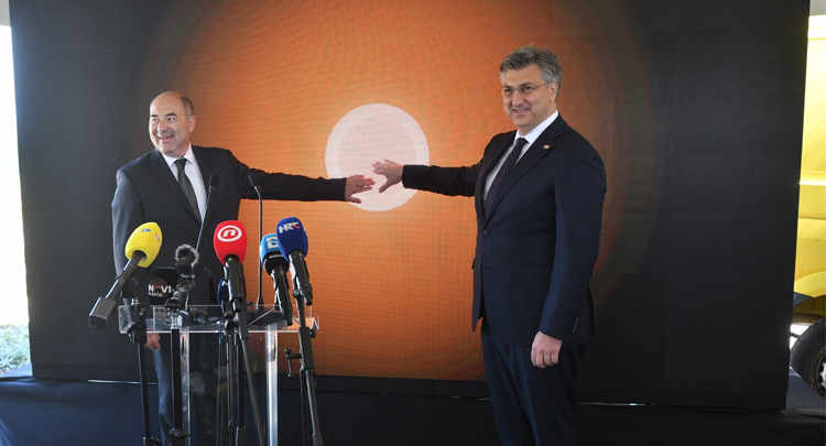 HEP grupa - HEP launches Croatia’s largest solar power plant near Obrovac