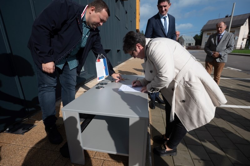 HEP grupa - Prvi stanari stigli u "Kosinjku"