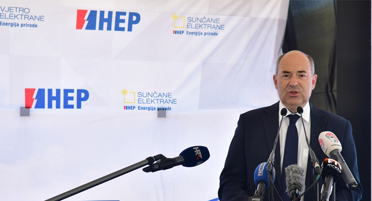 HEP grupa - U rad puštena Sunčana elektrana Vis, najveća sunčana elektrana u Hrvatskoj